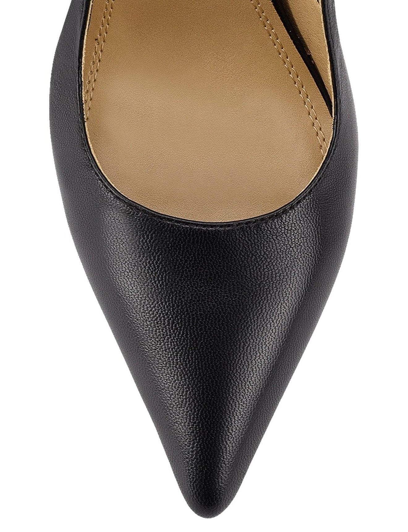 Cipriani Black Leather Stiletto Pump | Siren Shoes